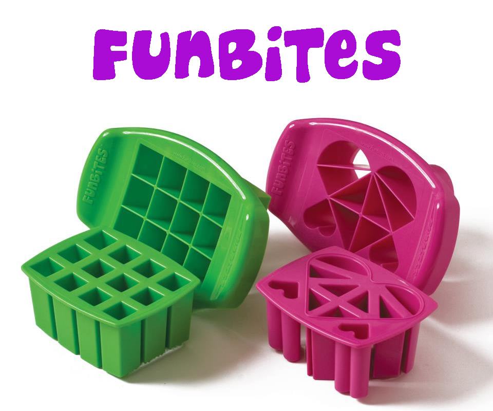 FunBites Food Shape Cutters Make Bite-Sized Pieces Fun!