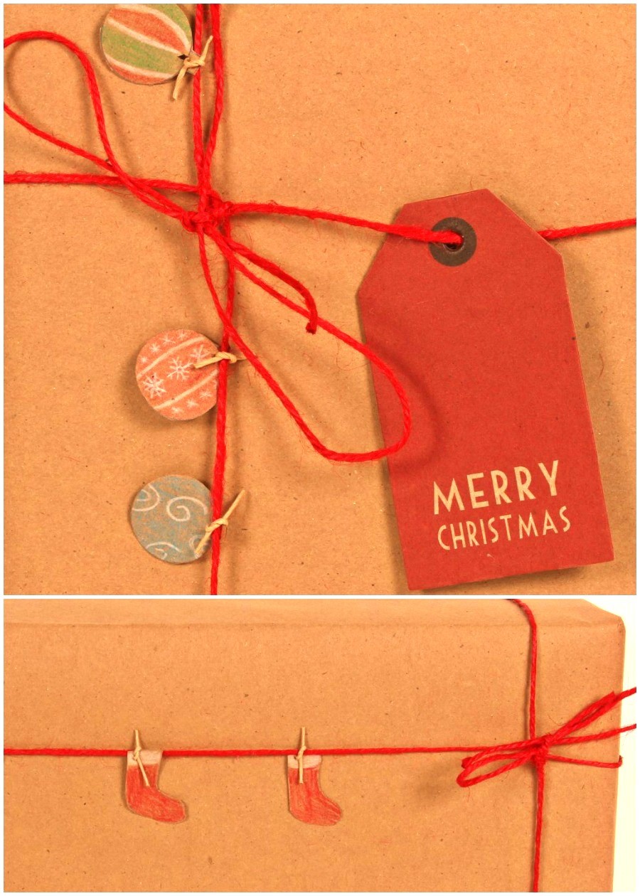 Diy Holiday Gift Wrap With Kraft Paper An Eco Friendly Alternative