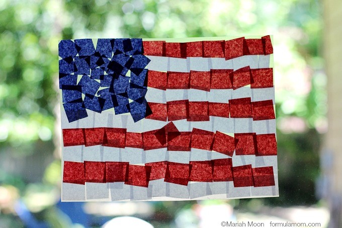 20 Easy Patriotic 4th of July Crafts for Kids - Red, White & Blue ...