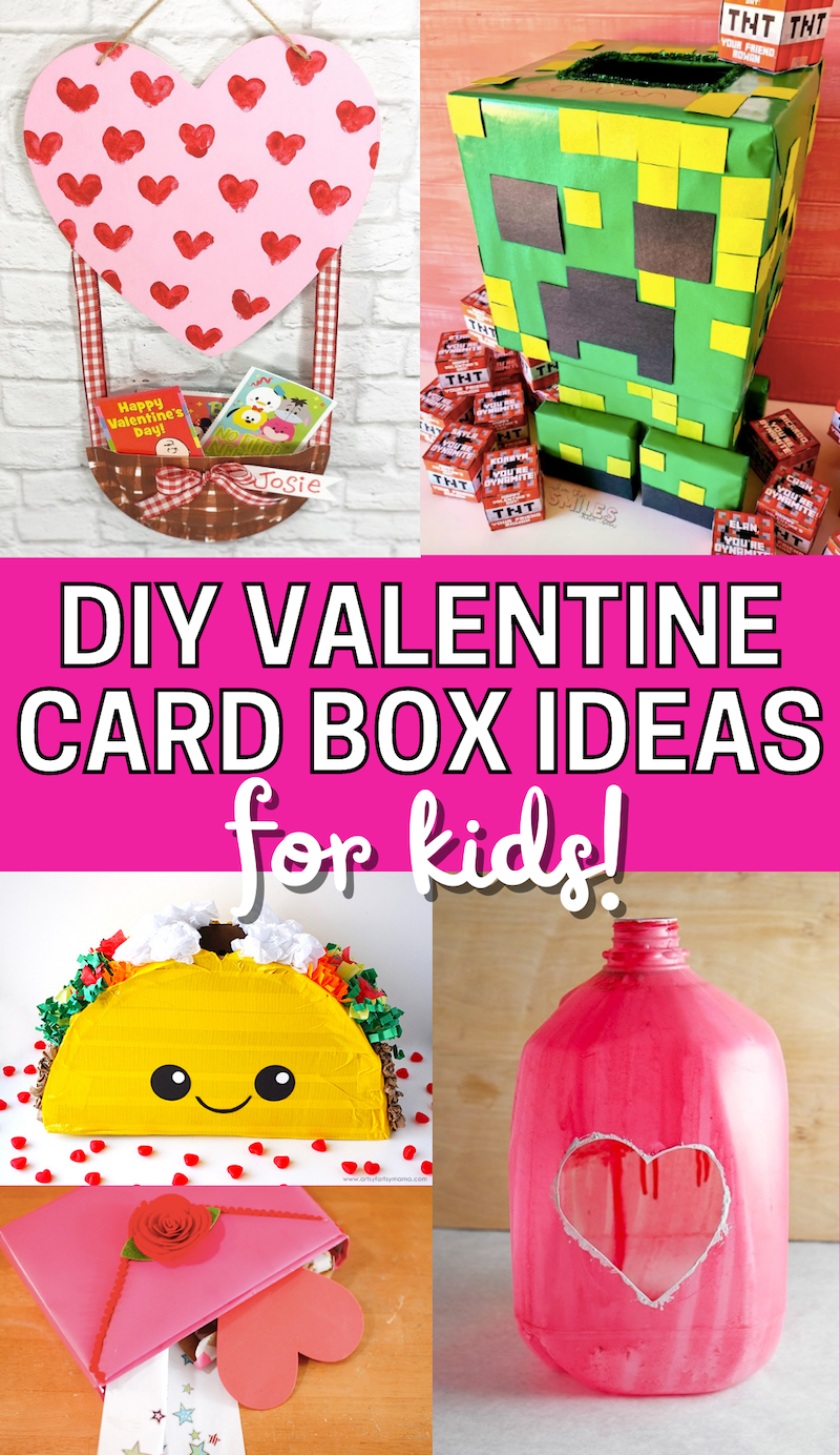 20 Diy Valentine Card Box Ideas For Kids Honey Lime