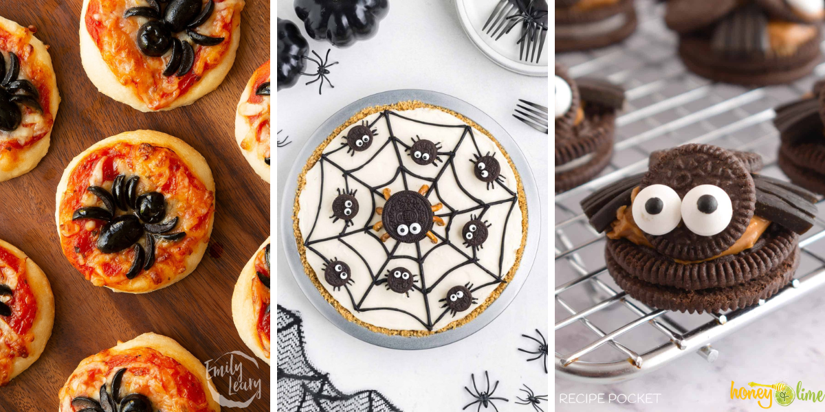 18 Cute and Easy Halloween Spider Treats to Make Honey + Lime
